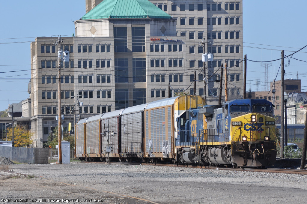 CSXT 456 On CSX Q 243 Eastbound